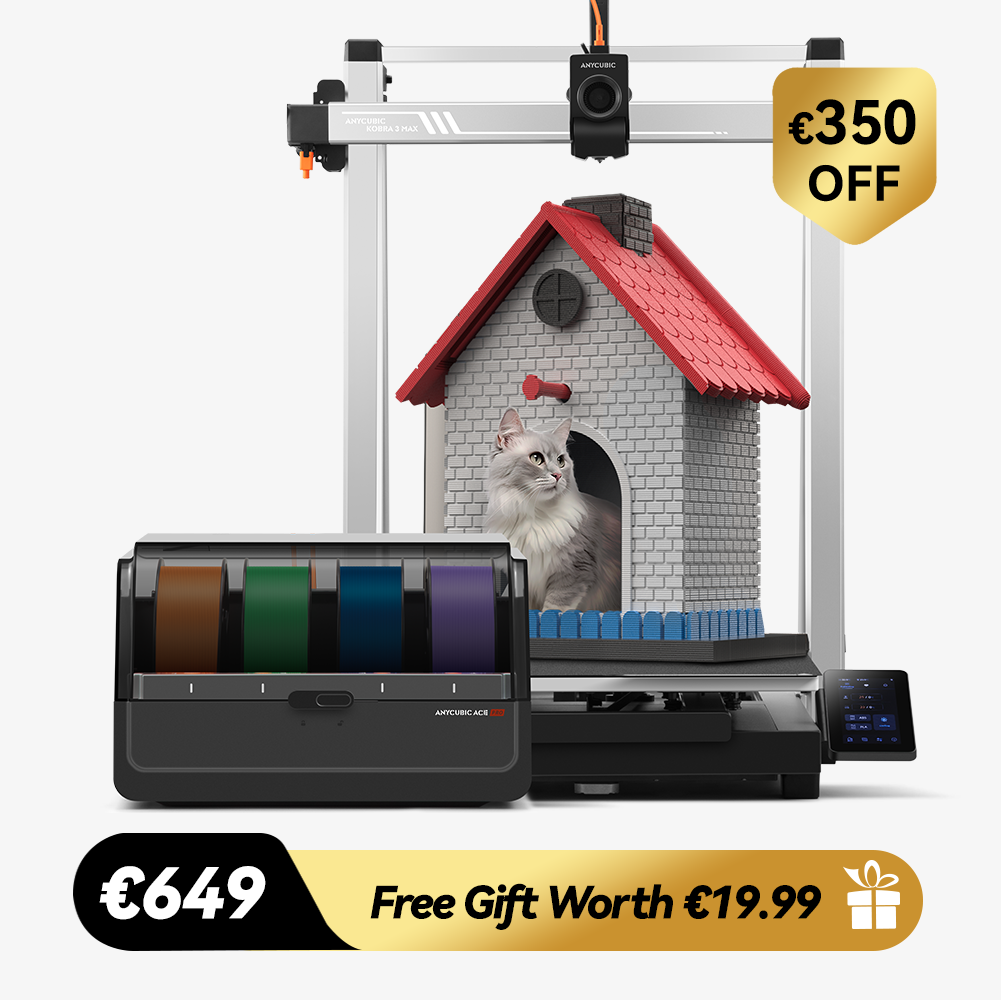 Kobra 3 Max Combo: The Largest Consumer-Grade Multicolour 3D Printer