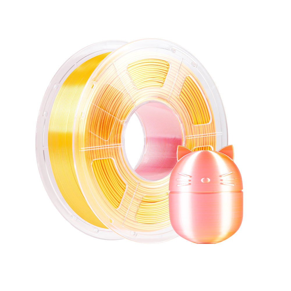 Anycubic PLA Silk Dual Color & Tri-Color Filament for Vibrant Prints!