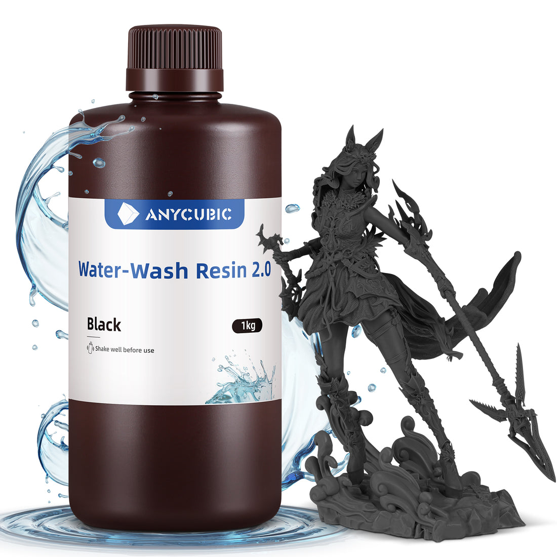 Anycubic Water-Wash Resin+: Eco-friendly Water-washable resins for LCD ...